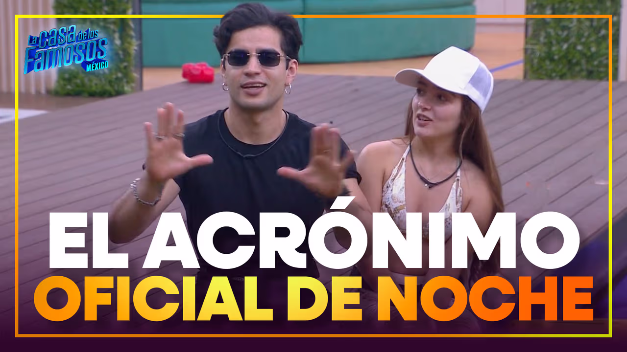 AMAAME, el nuevo ACRÓNIMO de Aarón donde ELAINE ya es TEAM NOCHE ...