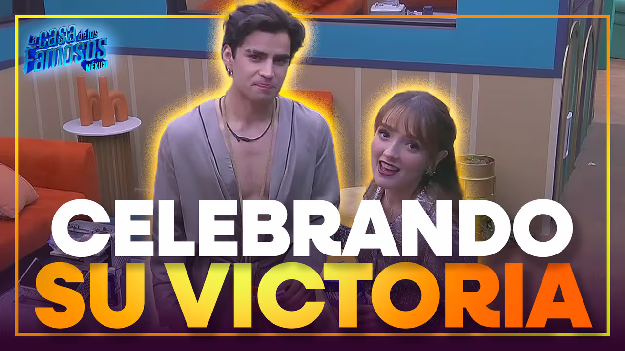 Elaine FELICITÓ a Aarón por su VICTORIA en la prueba de líder | La Casa ...