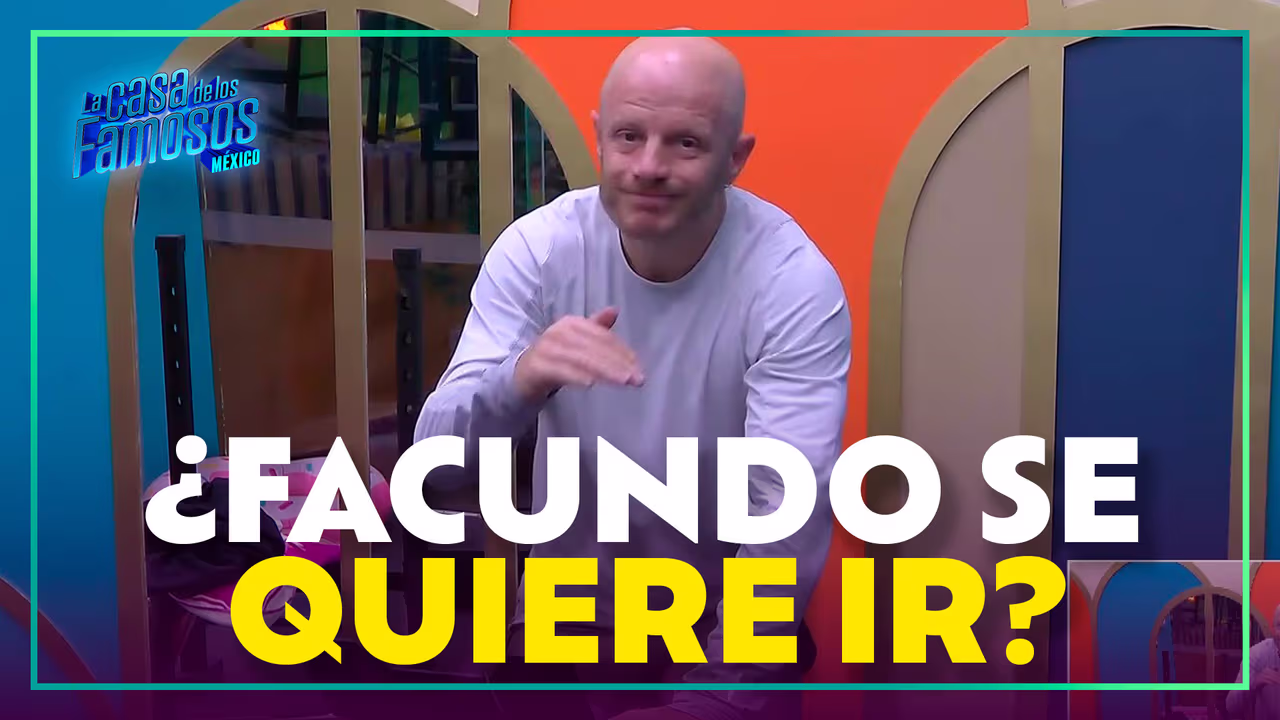 ¡Facundo en crisis existenciales! El conductor piensa seriamente su ...