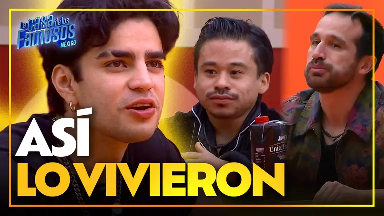 La emotiva reacción tras la entrada de la mamá de Aarón | La Casa de los Famosos México | La ...